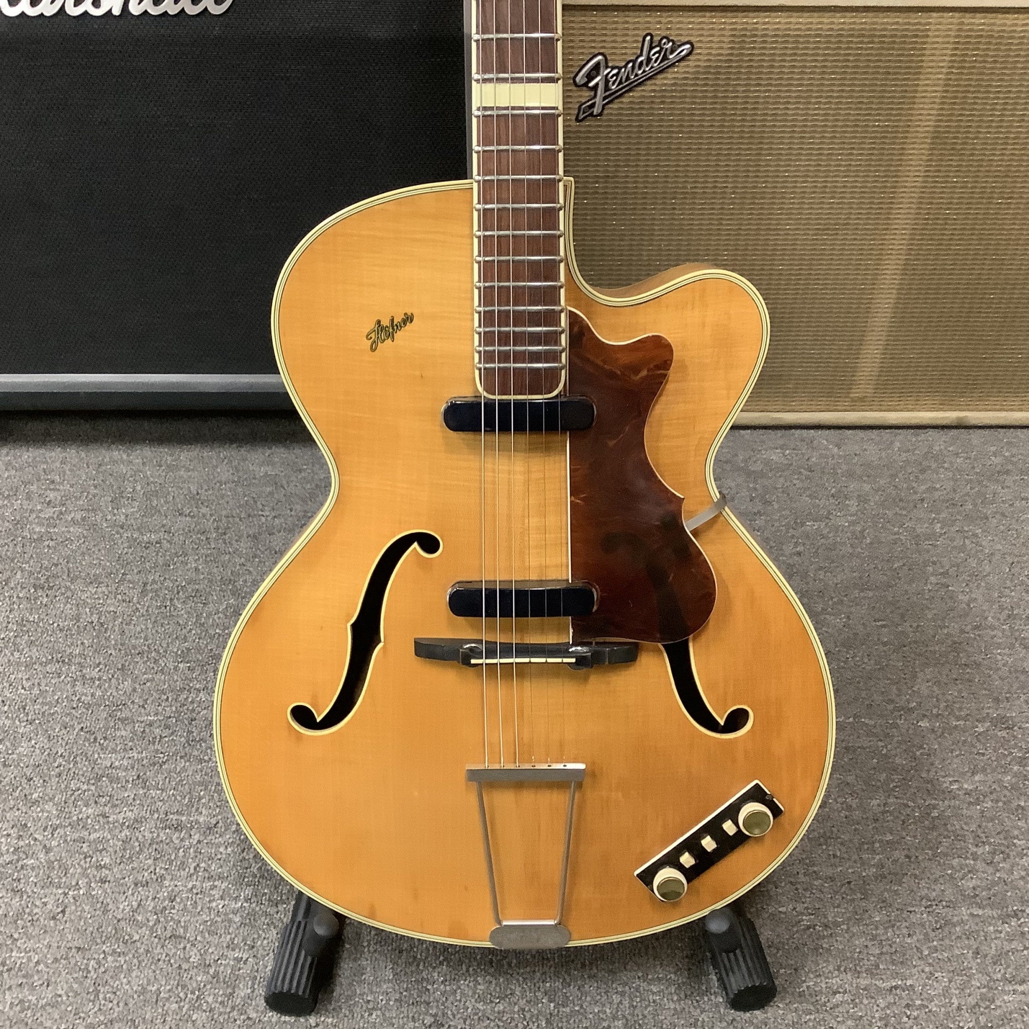 1958 Hofner Model 456/S/E2/Blonde – Norman's Rare Guitars